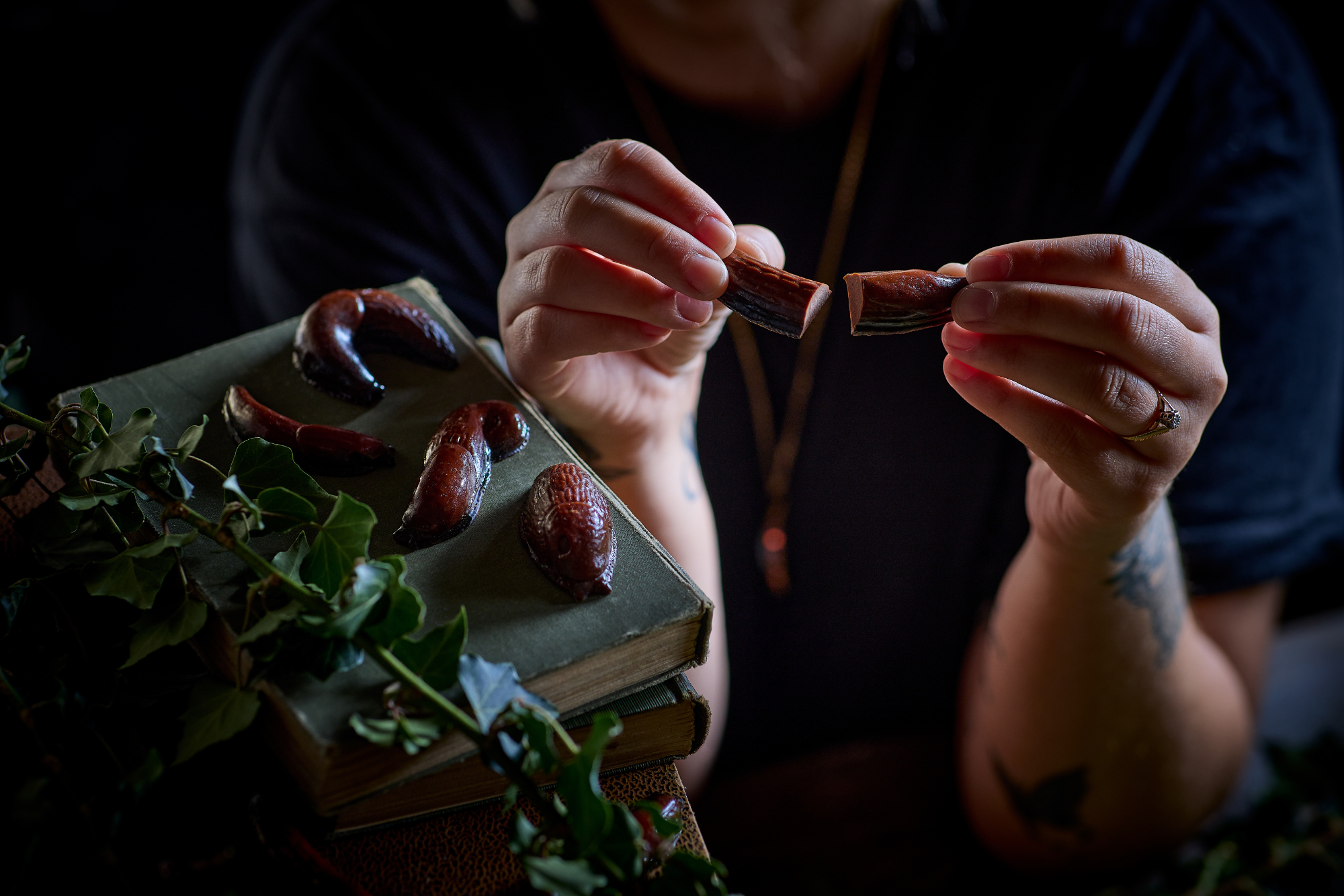 14 Milk Chocolate Garden Slugs – The Edible Museum