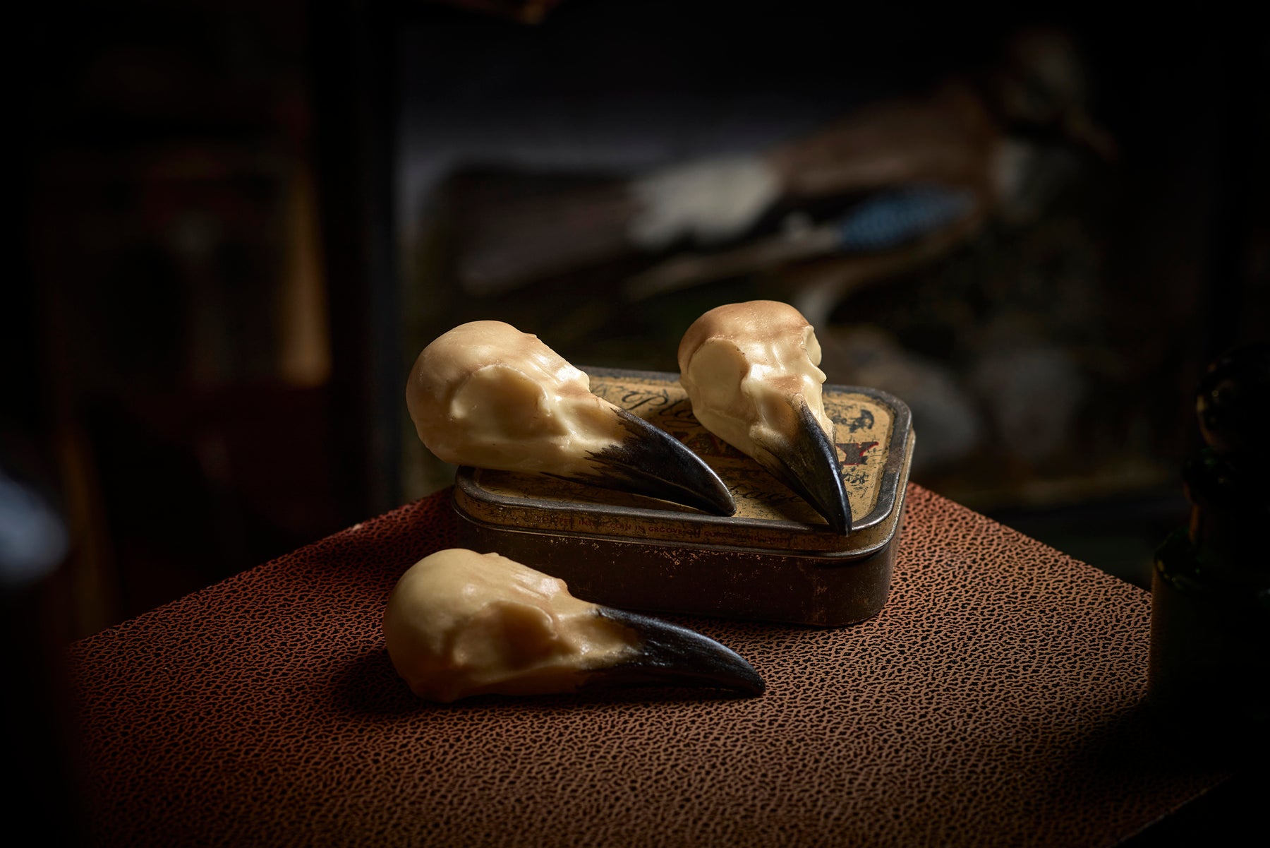 Chocolate Crow Skulls – The Edible Museum